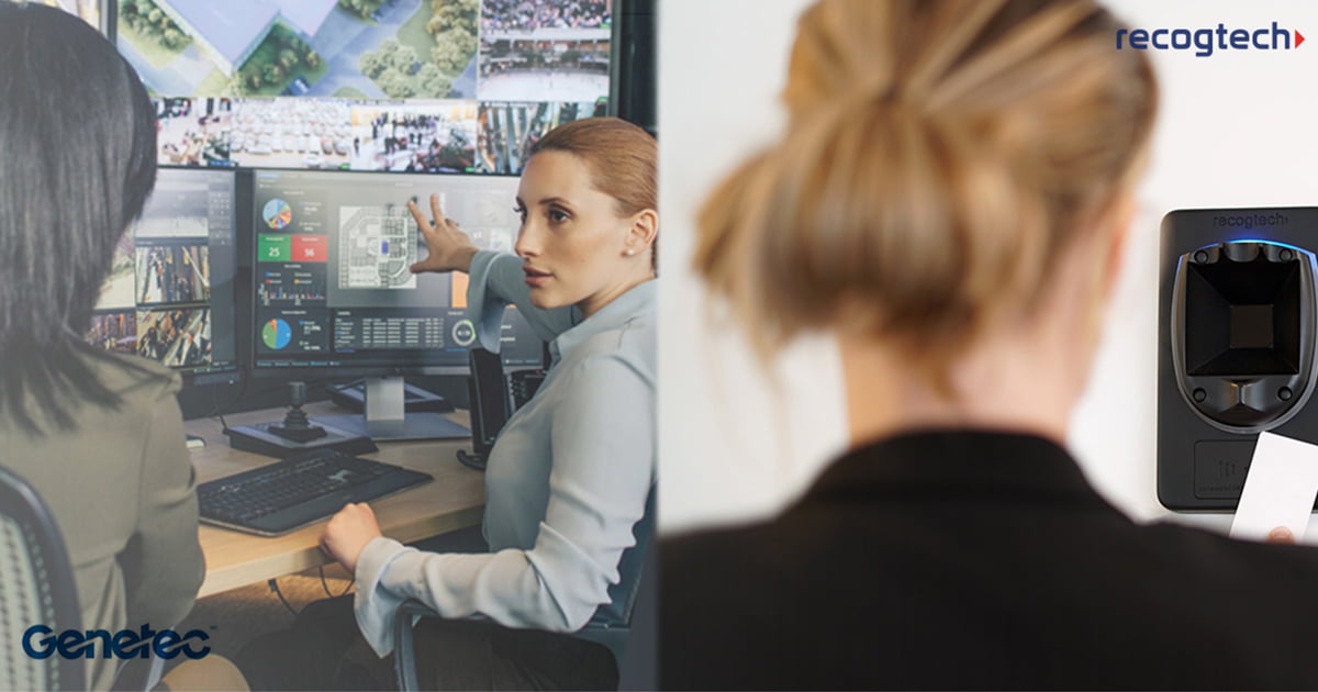 Integration Genetec | Recogtech biometric security